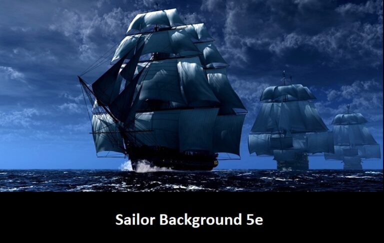 Sailor Background 5e | DnD - 5th Edition D&d (2024)