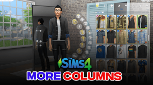 More Columns Sims 4 | Create a Sim (CAS) - Download (2023) Updated