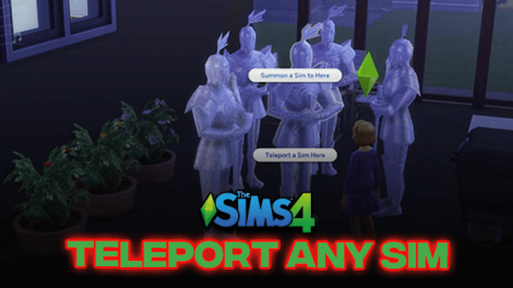Teleporter Mod Sims 4 | Any Sim Mod - Download (2023)