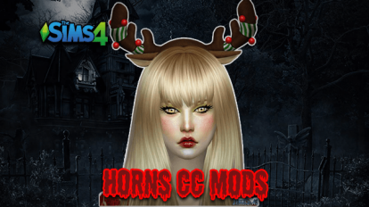 Sims 4 Horns CC & Mods - Download (2023) Antlers & Demon Horns