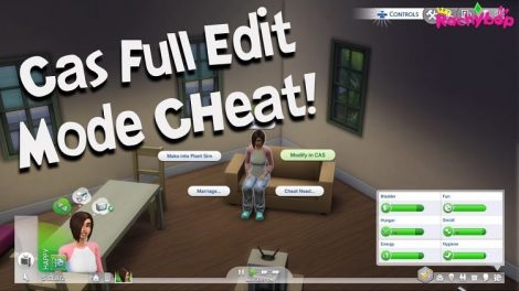 Cas Fulleditmode | CAS Cheat-(Create a Sim) Sims 4 (2023)
