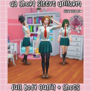 31 Best Sims 4 School Uniform CC & Mods (Download) 2024