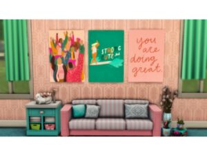 25+ Best Sims 4 Posters & Paintings CC (Download) 2023