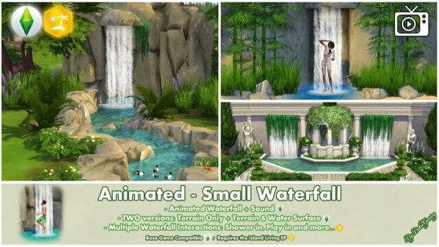 Best Sims 4 Waterfall CC & Mods (Download) 2023