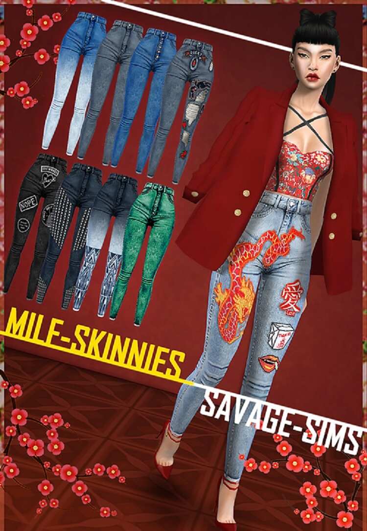 31+ Best Sims 4 Jeans CC & Mods Collection (Download) 2024